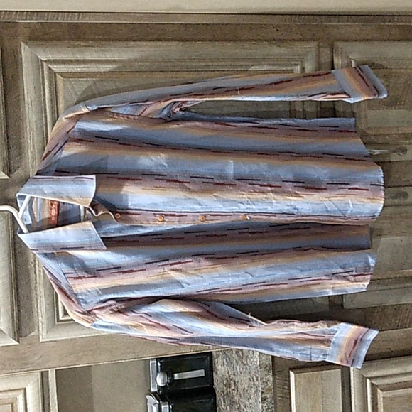 D-COY | Shirts | Very Nice Southwestern Style Long Sleeve Button Down ...